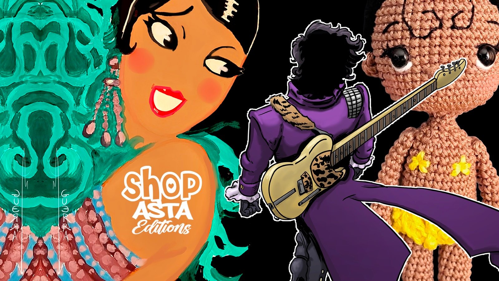 Asta Editions: Comics, Crochet & Art by Miguel Guerra & Suzy Dias
